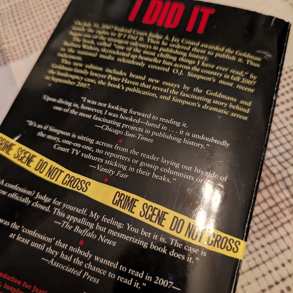 Other | If I Did It Book Oj Simpson Original Used | Poshmark